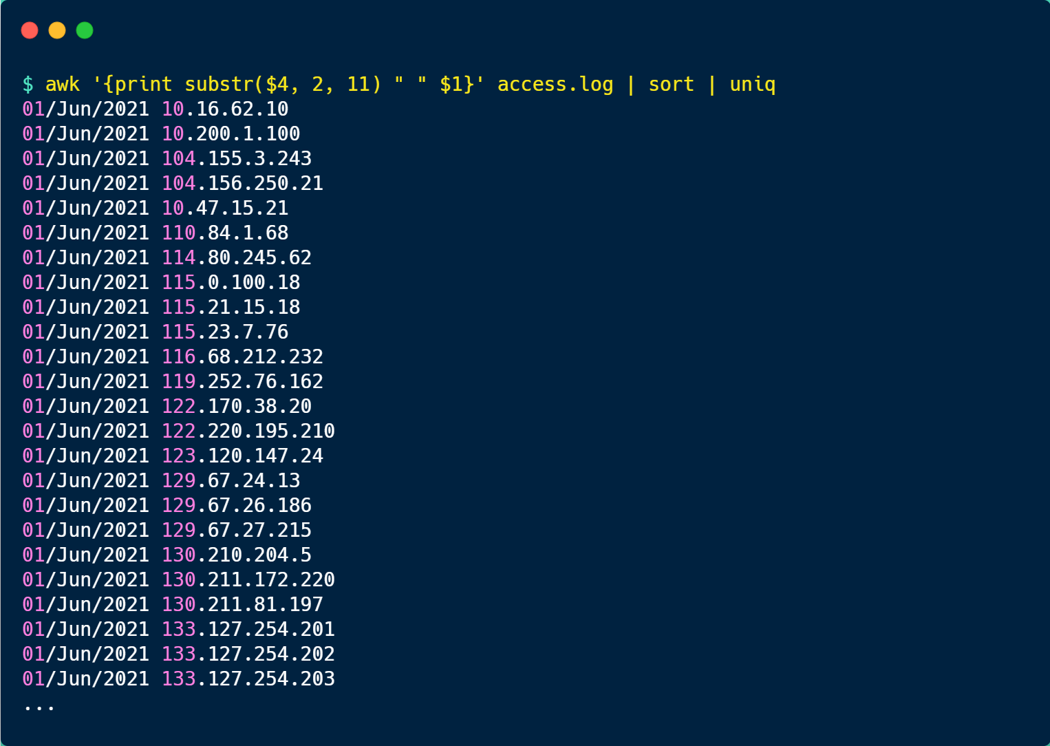 10.2 如何从日志分析 PV、UV？ | 小林coding